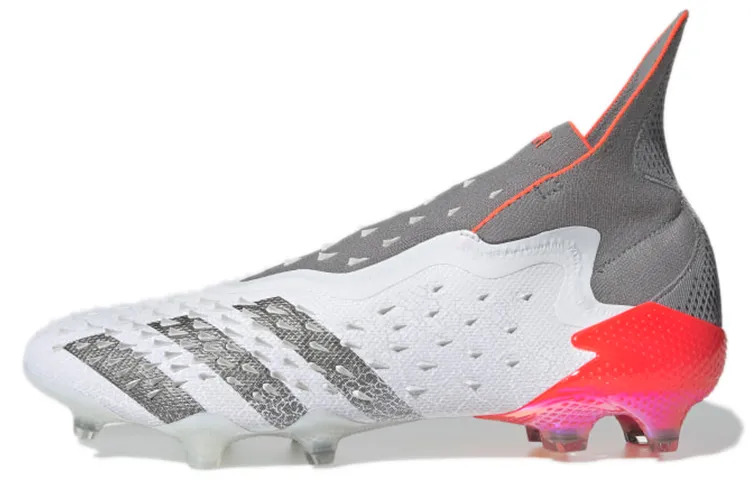 adidas Predator Freak+ FG 'Demonskin - White Solar Red' - POIZON