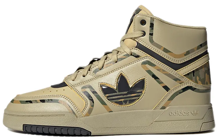 adidas originals Drop Step Vintage Basketball Shoes Unisex Mid-top ...