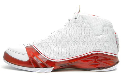 JORDAN 23 White Varsity Red - POIZON