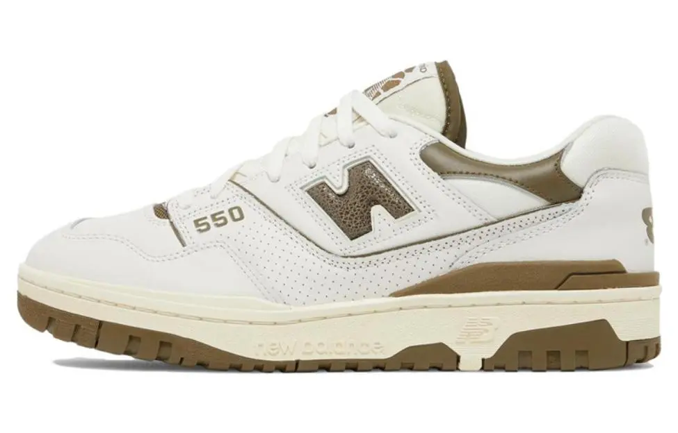 New Balance X Aimé Leon Dore 550 "Olive" Sneakers - POIZON