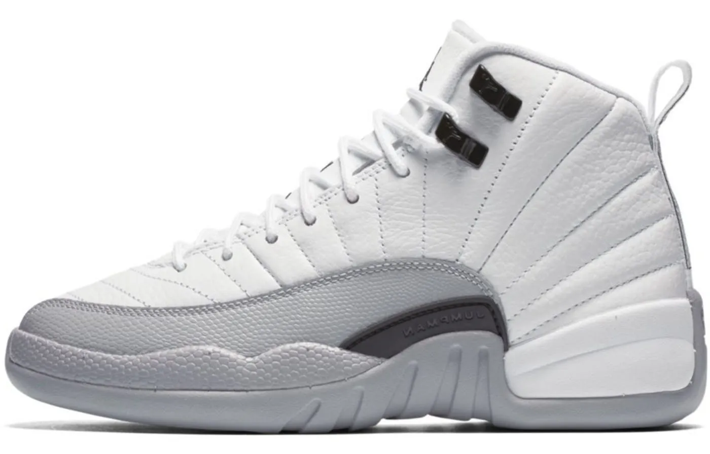 Jordan 12 Retro Wolf Grey GS - POIZON