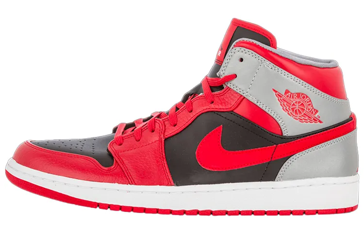 Air Jordan 1 Mid 'Fire Red' - POIZON