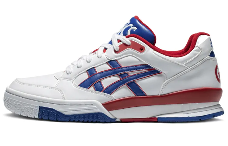 Asics Gel-Spotlyte Vintage Basketball Shoes Unisex Low-top White/blue ...