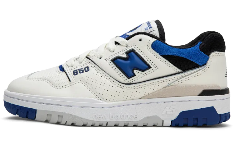New Balance 550 Sea Salt Team Royal US M 12 Standard (D) - POIZON