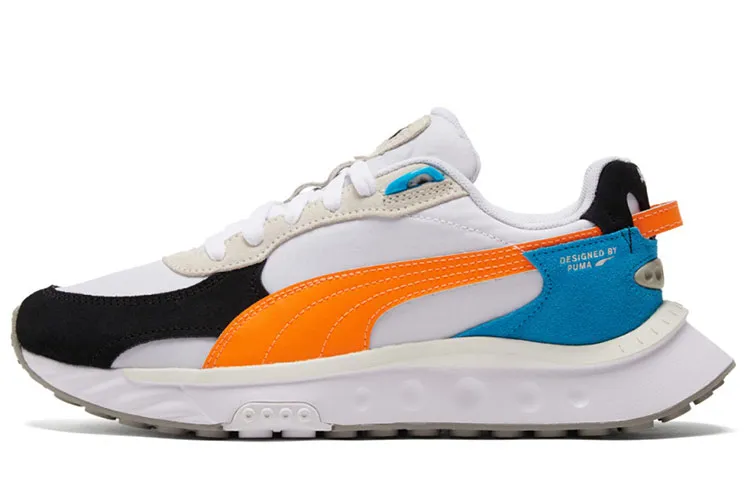 Puma Wild Rider 'Rollin' - White Orange Glow' - POIZON