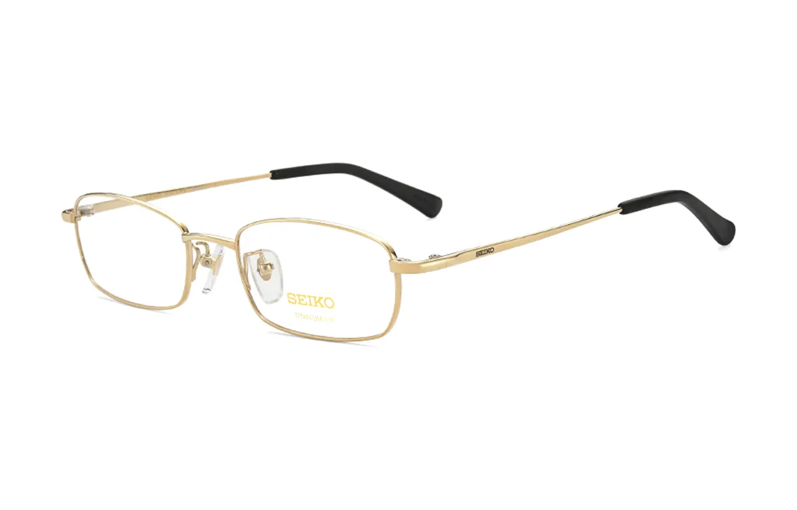 SEIKO Optical Frame Men Gold - POIZON