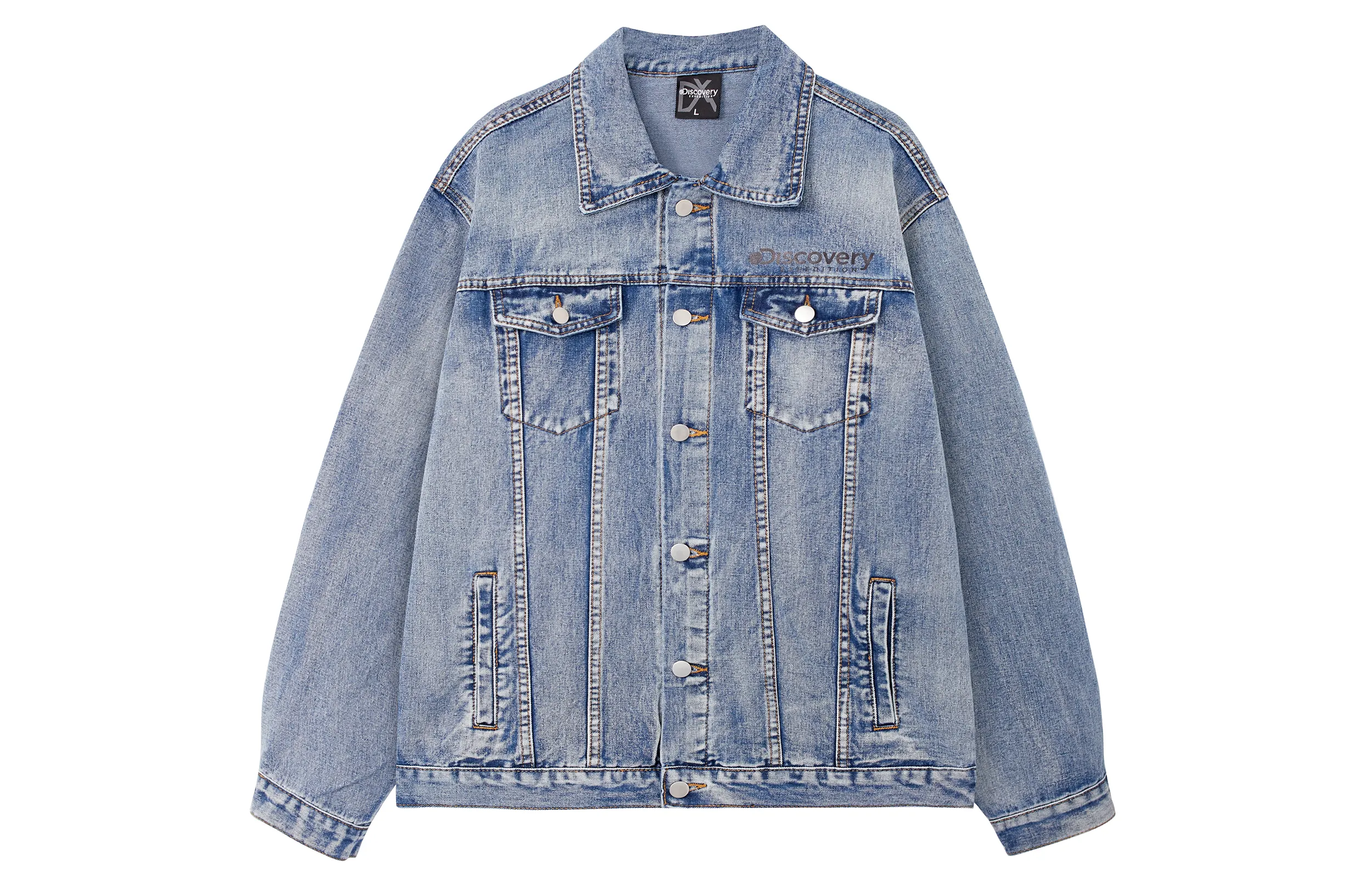 Discovery Expedition Unisex Denim Jacket - POIZON