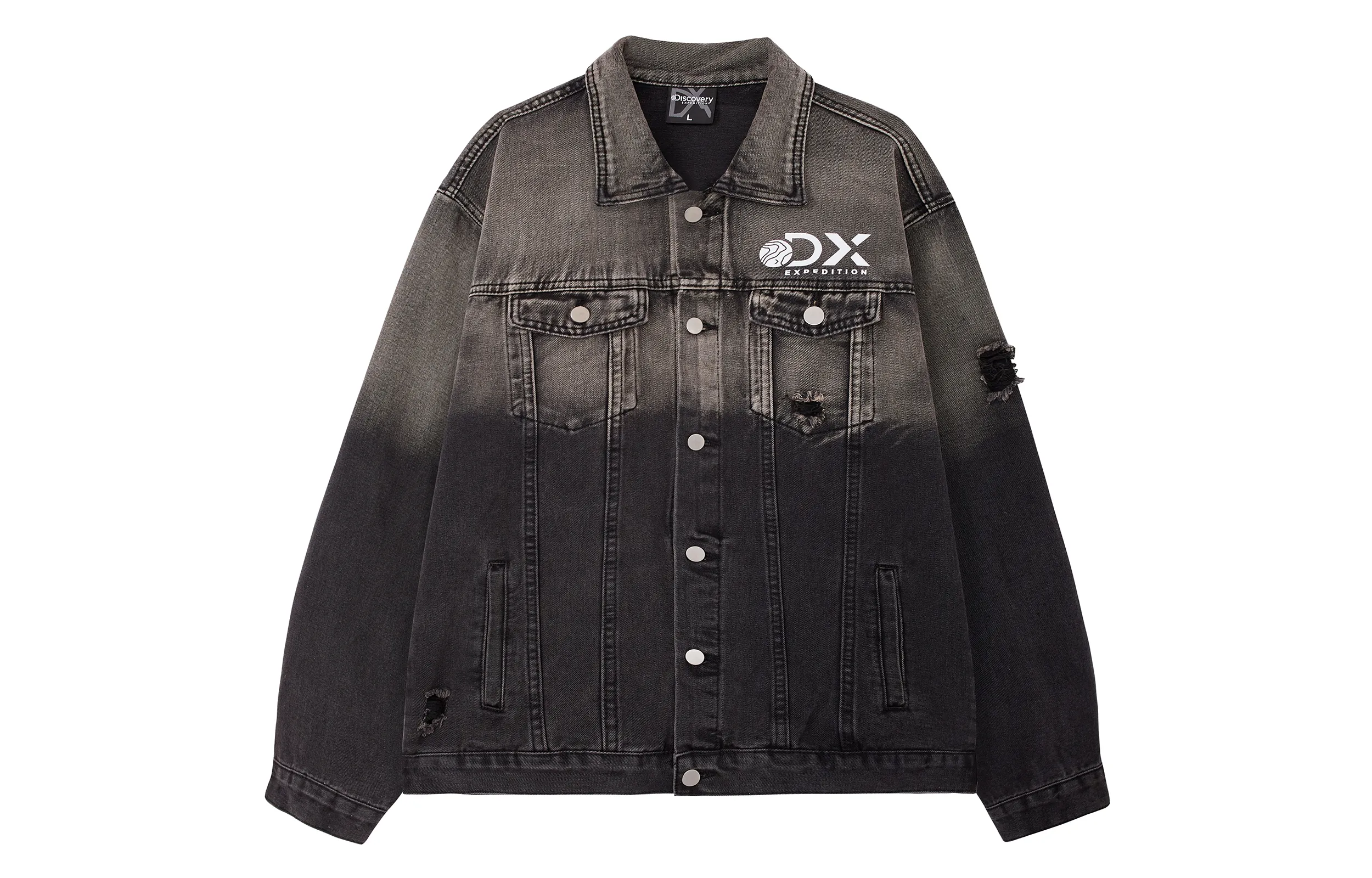 Discovery Expedition Unisex Denim Jacket - POIZON