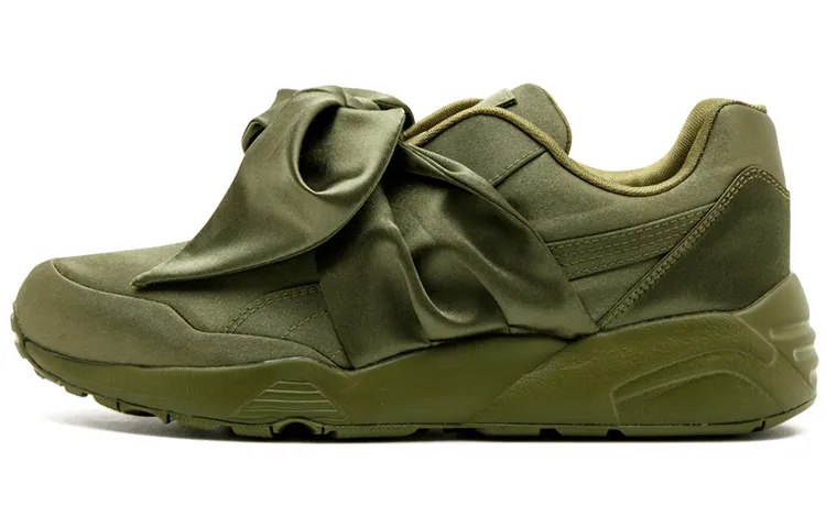 Puma Bow Rihanna Fenty Olive (Women's) - POIZON
