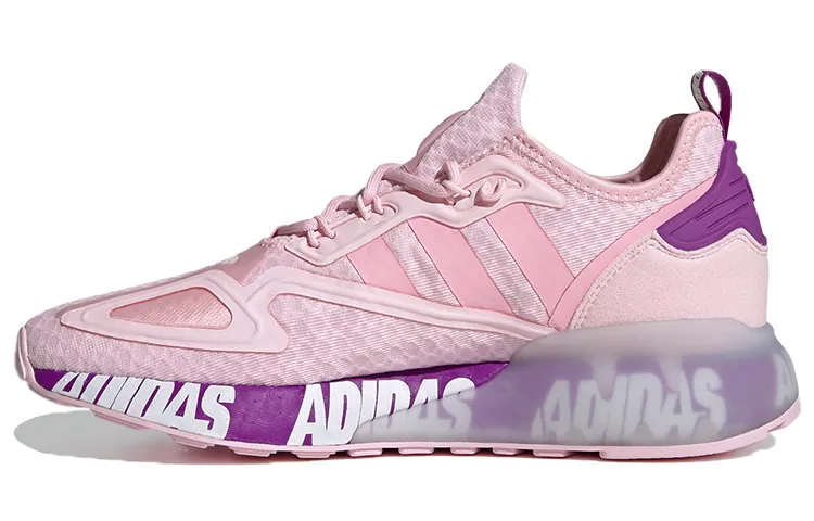 adidas Originals WMNS ZX 2K Boost Pink/Purple - POIZON