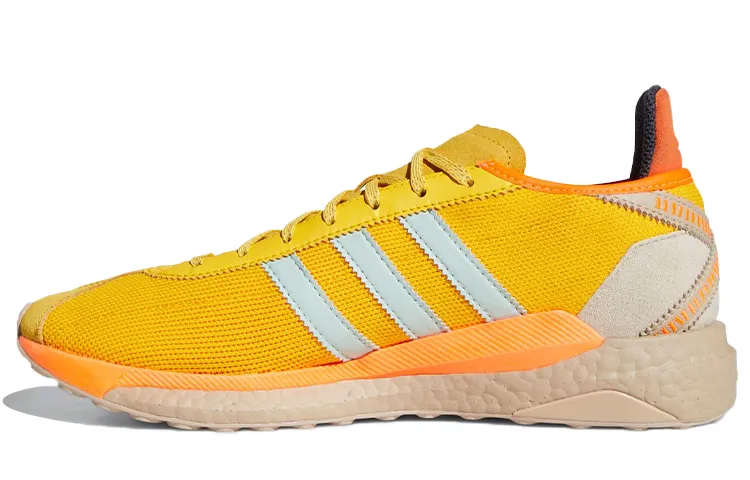 Adidas Originals X Pharrell Tokio Solar Hu 'Yellow Orange' - POIZON