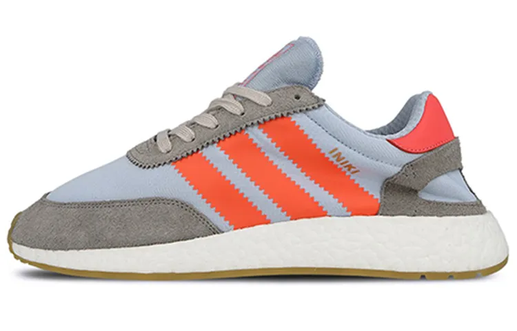 adidas Iniki Runner Grey Turbo Gum - POIZON
