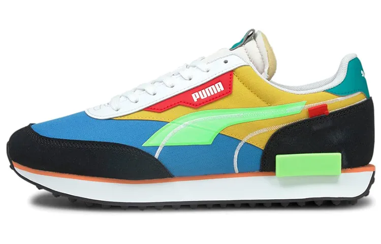 PUMA Future Rider Twofold Palace Blue Maize Women's - POIZON