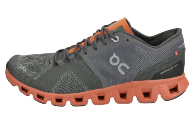 On Running Cloud X Rust Rock Grey - POIZON