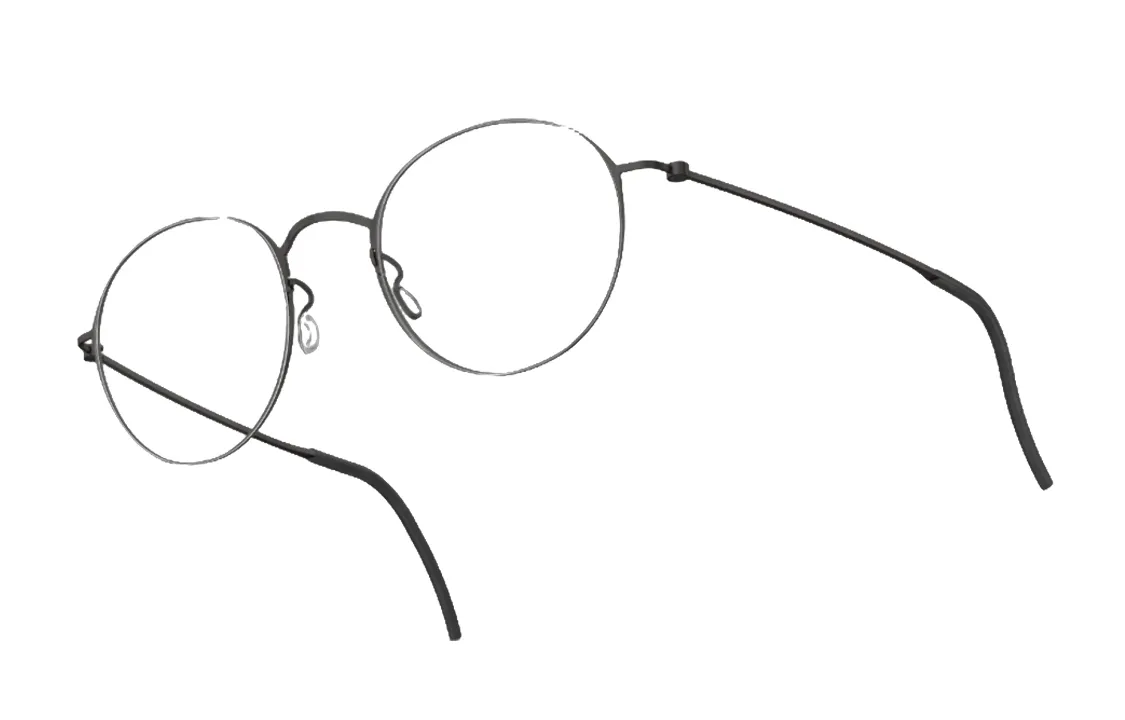 Lindberg Eyeglass Frames Unisex Black Poizon 3790
