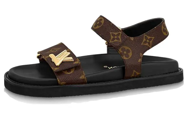 LOUIS VUITTON Slide Sandals Women's - POIZON