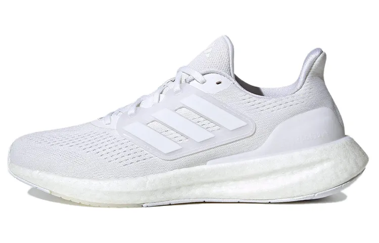 adidas Pureboost 23 Wide Cloud White Core Black - POIZON