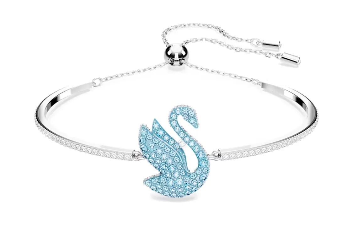 Swarovski Women's Iconic Swan Bracelet - POIZON
