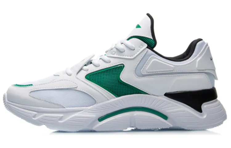 LINING Running Collection Casual Shoes Men Low-Top White/Bell Pepper ...