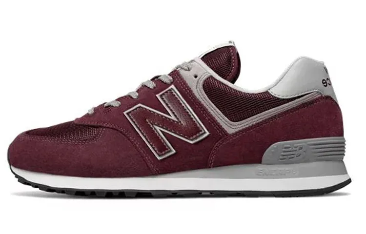 New Balance 574 Burgundy - POIZON