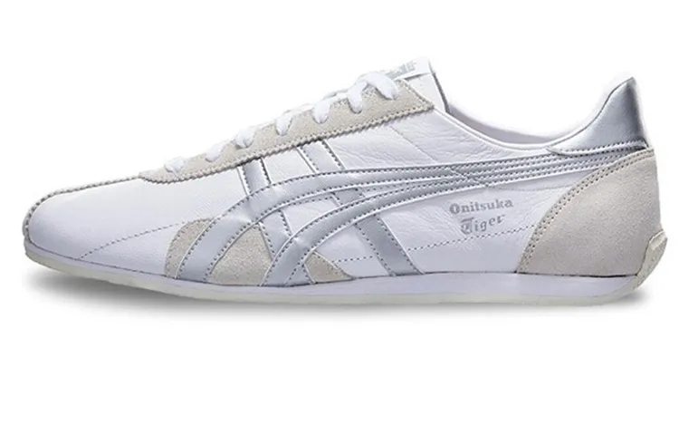 Onitsuka Tiger Runspark Running Shoes Unisex Low-top Silvery White - POIZON