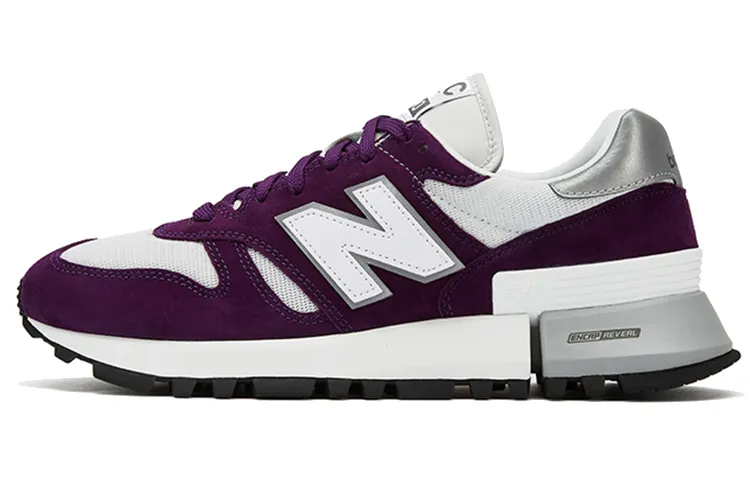 New Balance NB 130 Running Shoes Unisex Low-top Purple/light Gray - POIZON