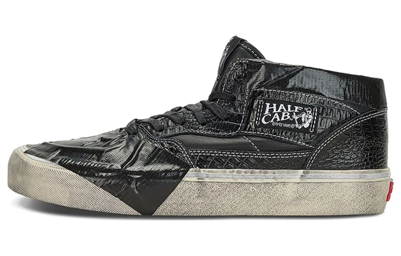 Vans Vault Half Cab Ef Lx Duct Tape Black - POIZON