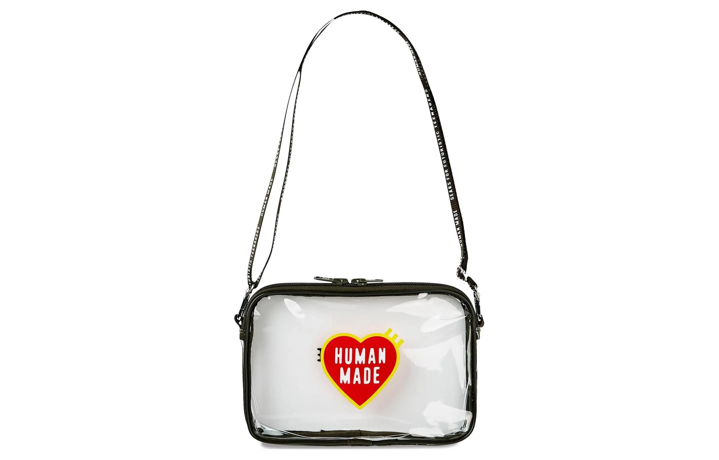 HUMAN MADE Unisex Crossbody Bag - POIZON