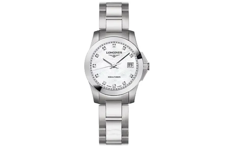 LONGINES Women Comcast Collection Swiss Watch - POIZON