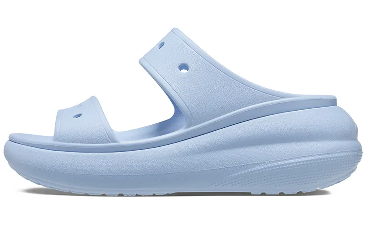 Crocs Classic Crush Sandal 'Blue Calcite' Women's - POIZON