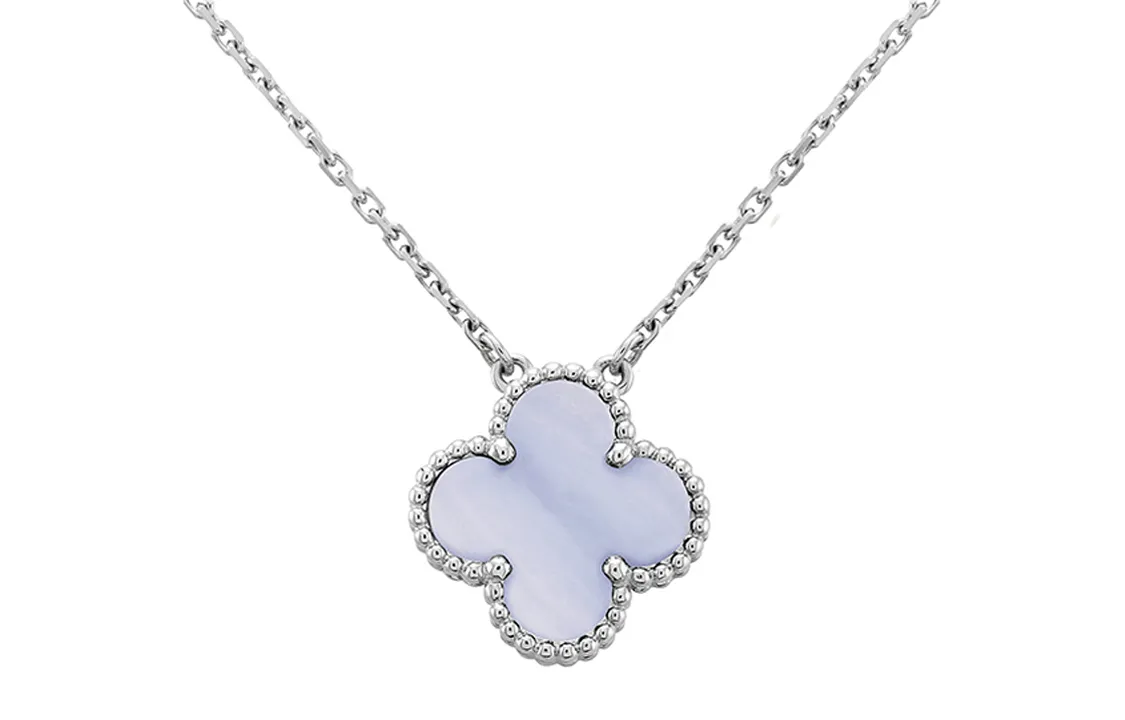 Van Cleef & Arpels Women's Alhambra Four Leaf Lucky Series Necklace ...