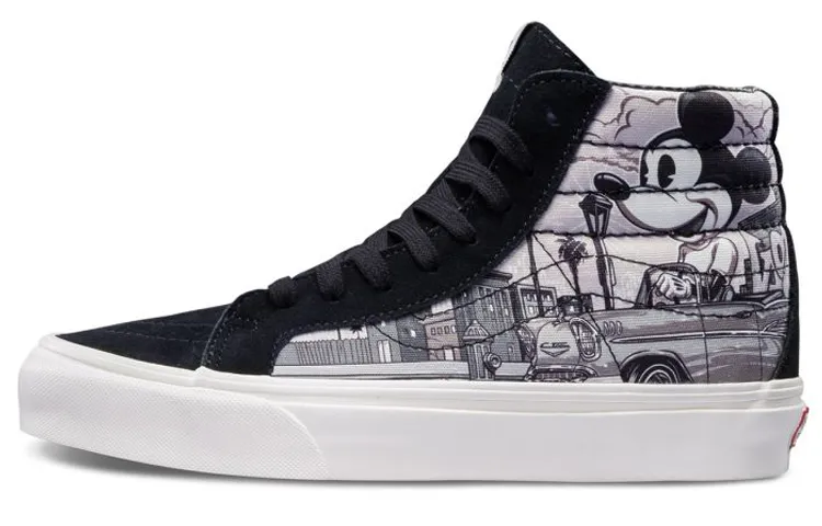 Vans Disney x Mark Machado x SK8 Hi Mickey's 90th Birthday - POIZON