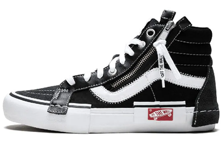 Vans Sk8-Hi Deconstructed Black - POIZON