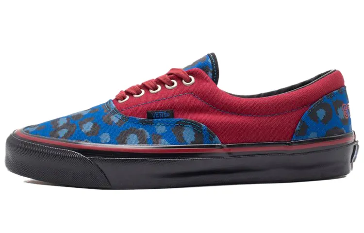 Vans Era Stray Rats Maroon Blue - POIZON