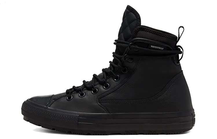 Converse Chuck Taylor All Star Terrain Hi Triple Black - POIZON