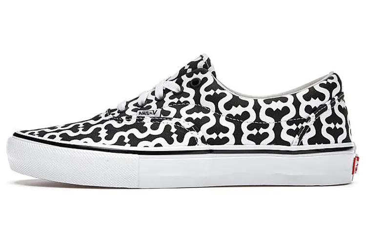 Vans Skate Era Supreme Monogram S Logo Black - POIZON
