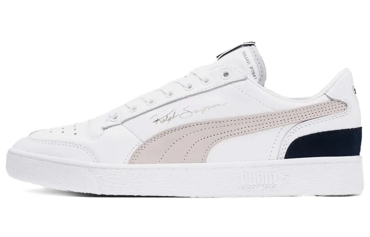 Puma Ralph Sampson Low OG White Grey Violet Peacoat - POIZON