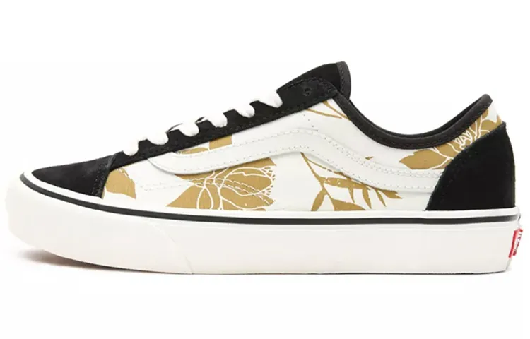Vans Island Floral Style 36 Decon Sf 'Black White Brown' - POIZON