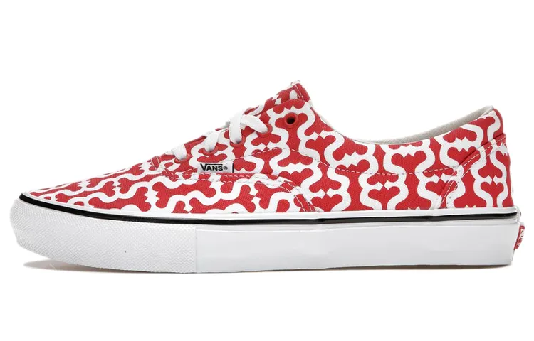 Vans Era Supreme X 'Monogram S - Red' - POIZON