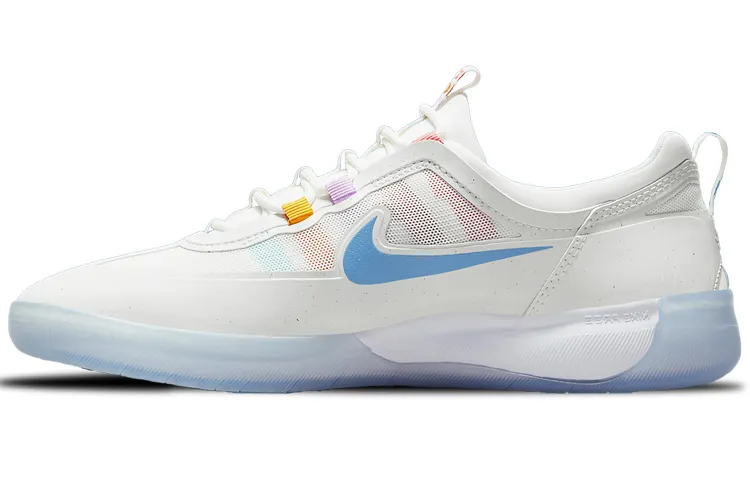 Nike SB Nyjah Free 2 Summit White Signed And Worn By Huston ESPN X The ...