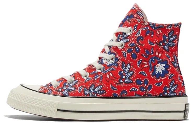Converse Chuck Taylor All Star 70 Hi Paisley Habanero Red US M 3