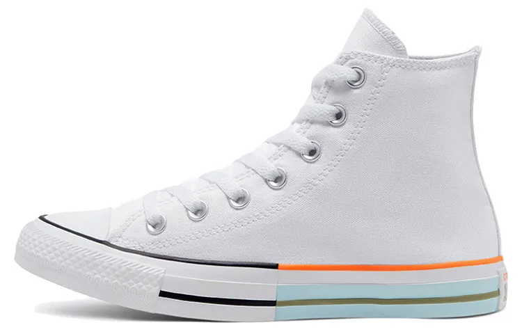 Converse Chuck Taylor All Star Canvas Shoes Unisex High-Top White/Sage ...