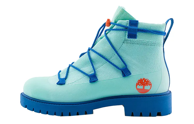 Timberland X Suzanne Oude Hengel Future73 Knit 6 Inch Boot 'Teal' - POIZON