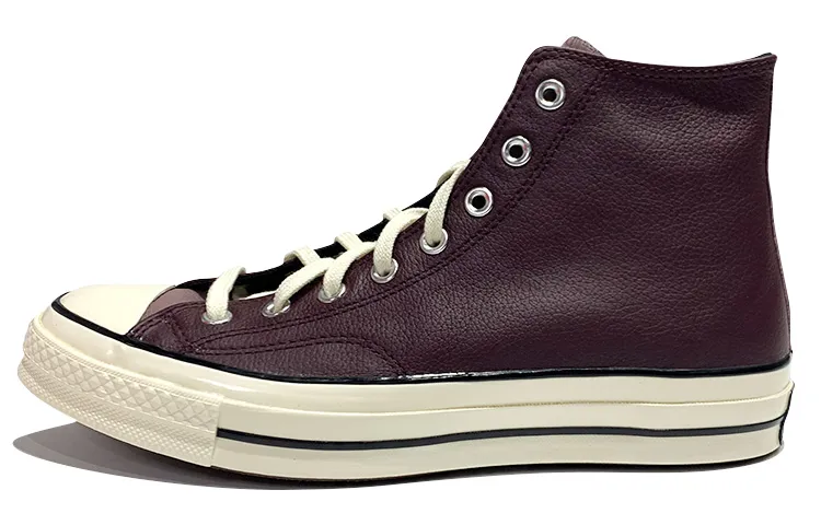 Converse Chuck Taylor All Star 70 Hi Leather Colorblock Black Currant ...