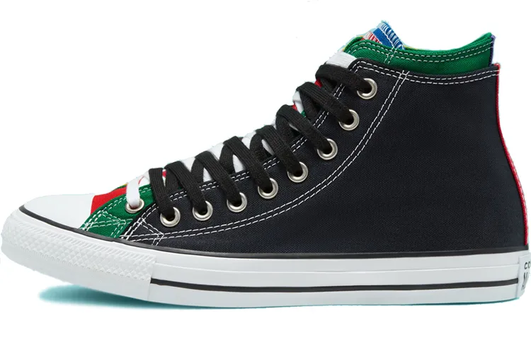Converse Chuck Taylor All Star Double Upper High 'Black Multi' - POIZON
