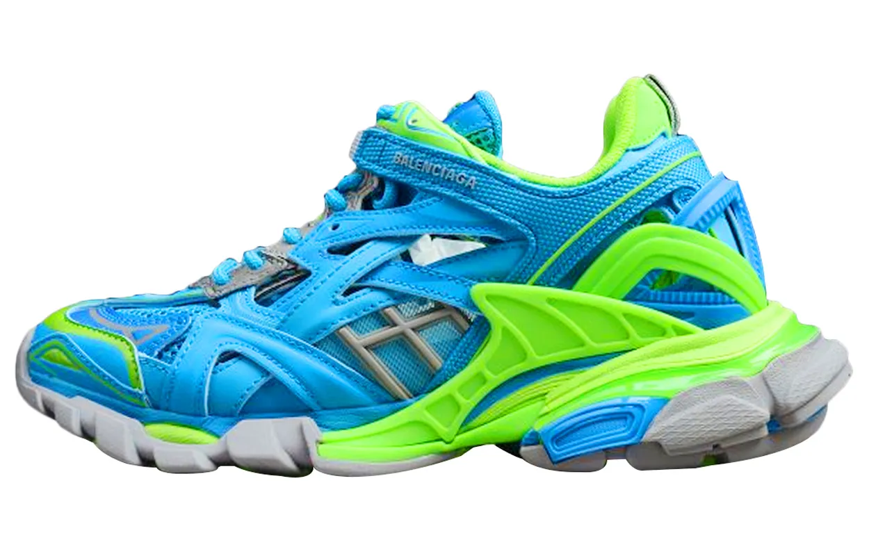 Balenciaga Track.2 Trainer 'Blue Green' - POIZON