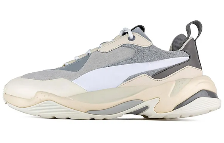 PUMA Thunder Colour Block 'Gray White' Women's - POIZON
