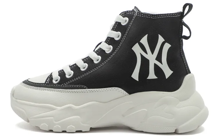 MLB Chunky High Canvas shoes Unisex - POIZON