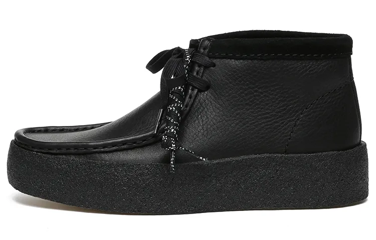 clarks Wallabee Cup Bt Black Leather US M 10