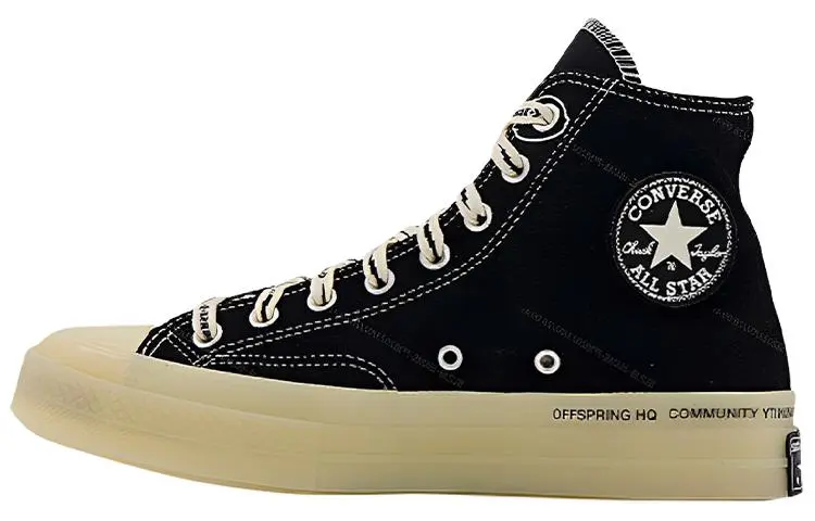 Converse Chuck Taylor All Star 70 Hi Offspring Community Black - POIZON